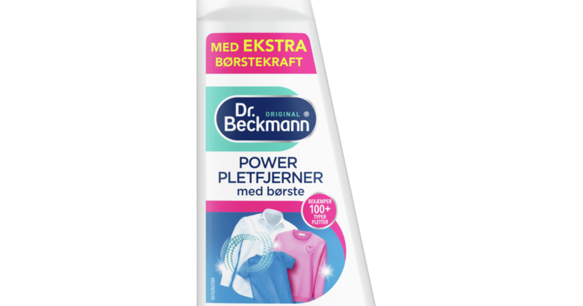 Dr. Beckmann Power Pletfjerner med børste