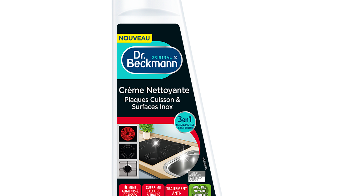 Dr. Beckmann Crème Nettoyante Plaques Cuisson & Surfaces Inox